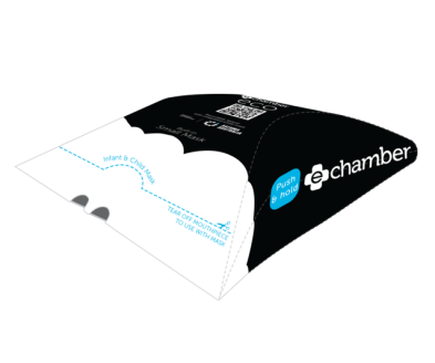 ECO SPACER E-CHAMBER DISPOSABLE (BHC-ECO-25) BOX/25 McFarlane Medical