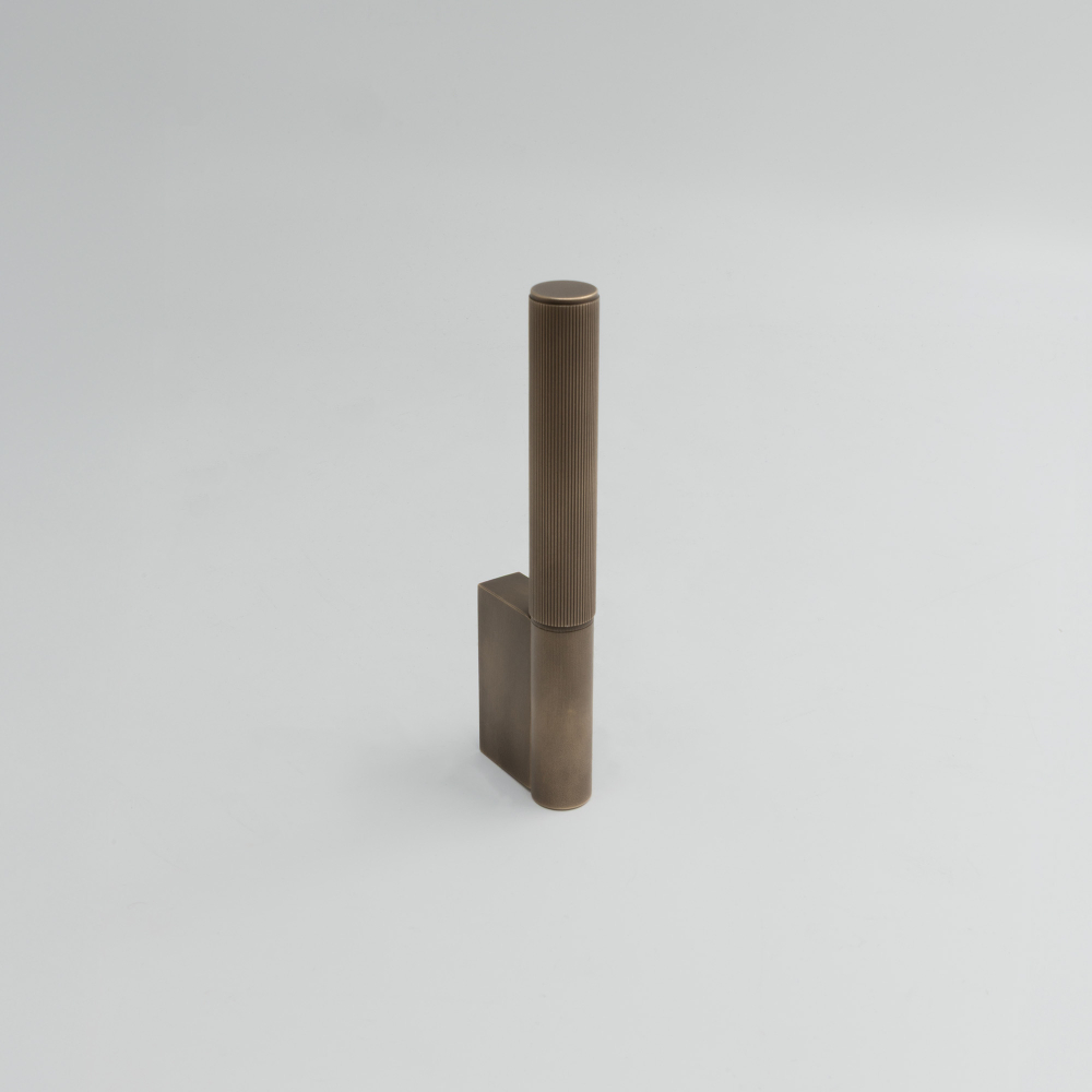 Verge Coat Hook - Linear Knurled